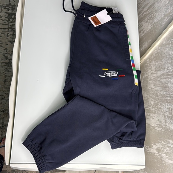 Missoni | Pants | Missoni Mens Navy Pants New With Tags | Poshmark